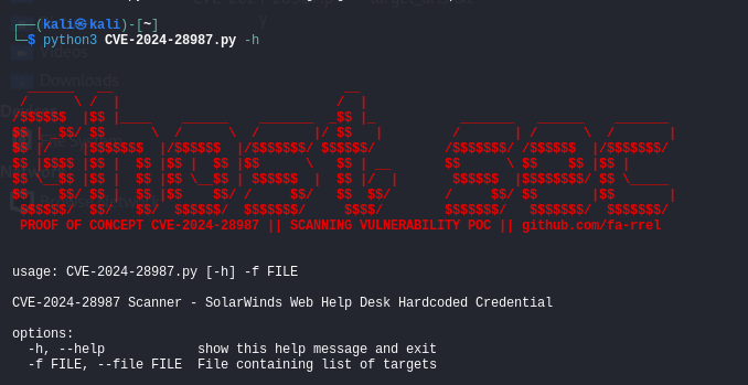 CVE-2024-28987: Web Help Desk Hardcoded Credential Vulnerability