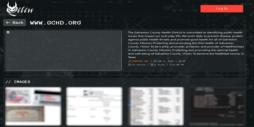 Galveston County Health District Targeted by Qilin Ransomware Group