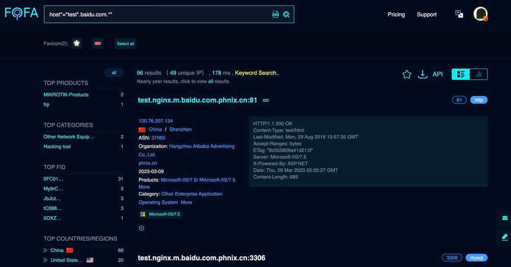 The Correct Way to Use Fuzzy Search in FOFA