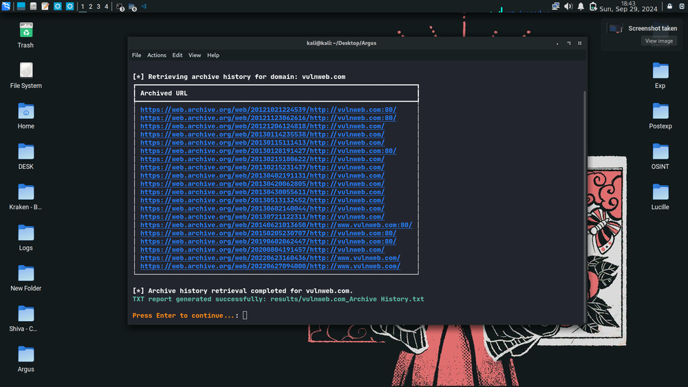 Argus: The Ultimate Information Gathering Toolkit