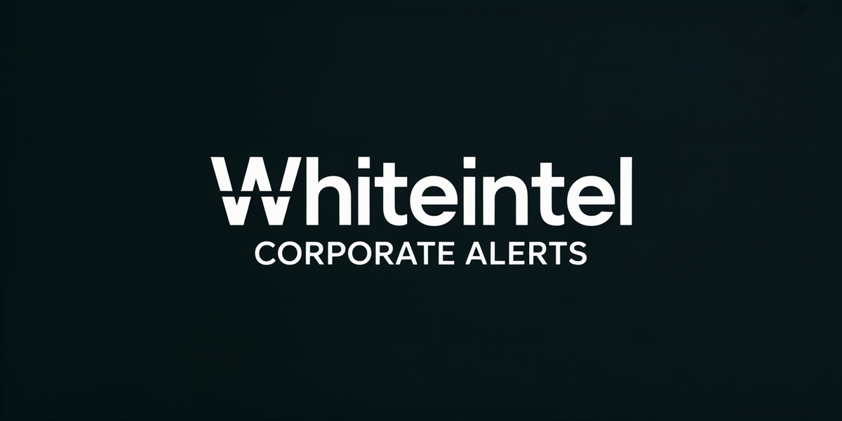 Whiteintel Corporate Alerts