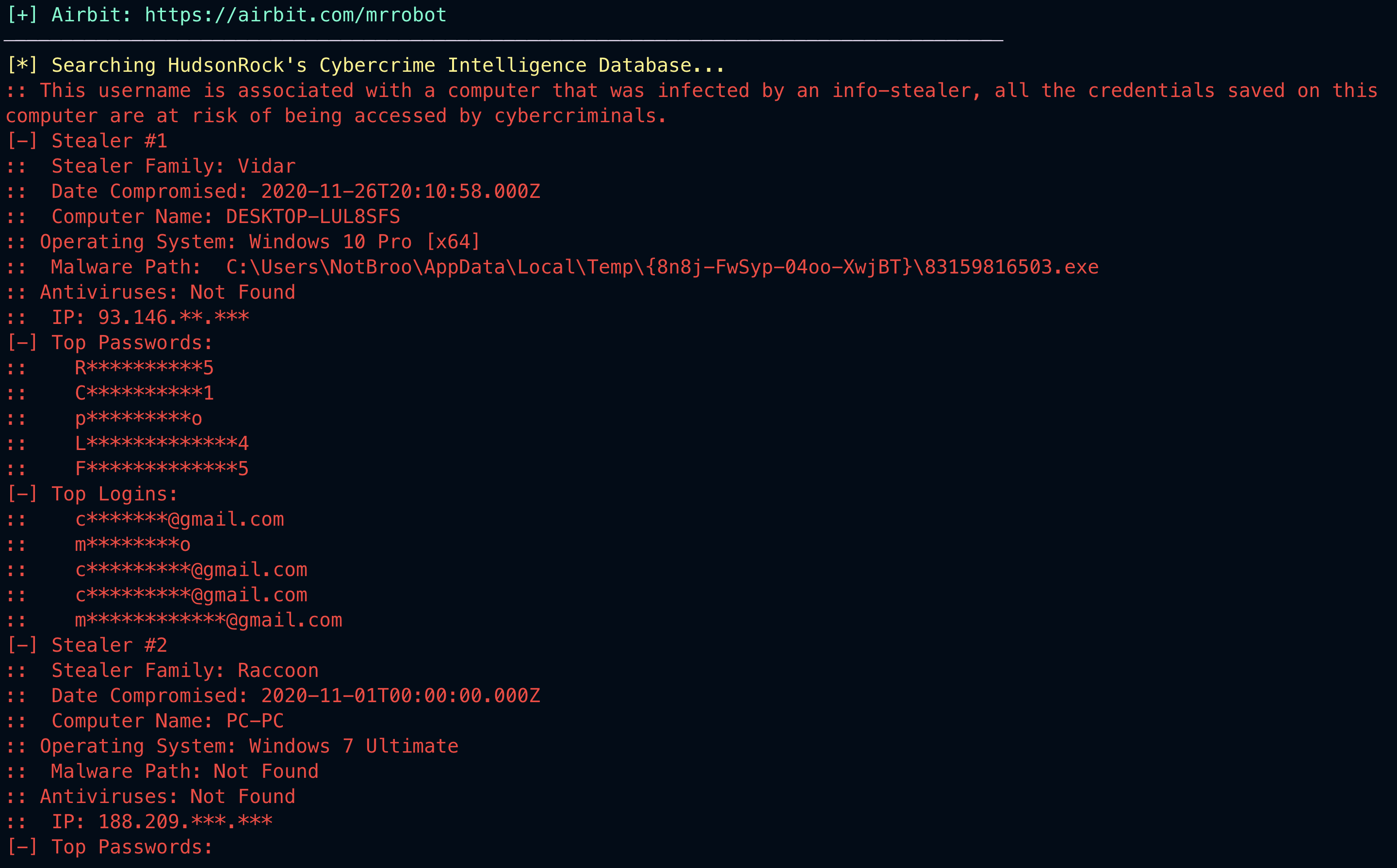 GoSearch: A Powerful OSINT Tool for Tracking Digital Footprints and Leaked Passwords Across ...