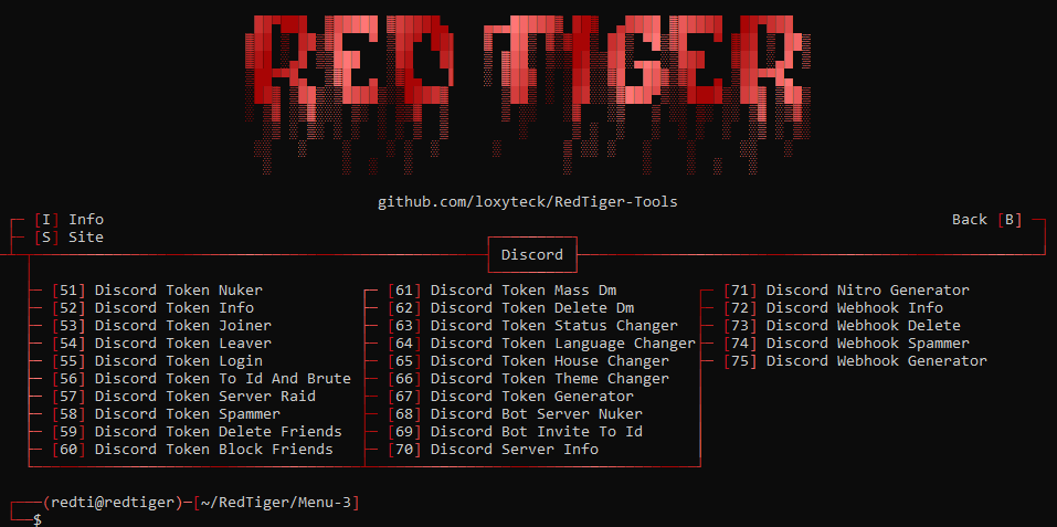 RedTiger-Tools: A Free Open-Source Multi-Tool Packed with Cybersecurity ...