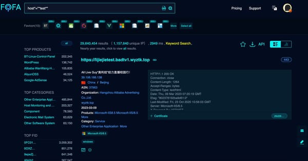 The Correct Way to Use Fuzzy Search in FOFA